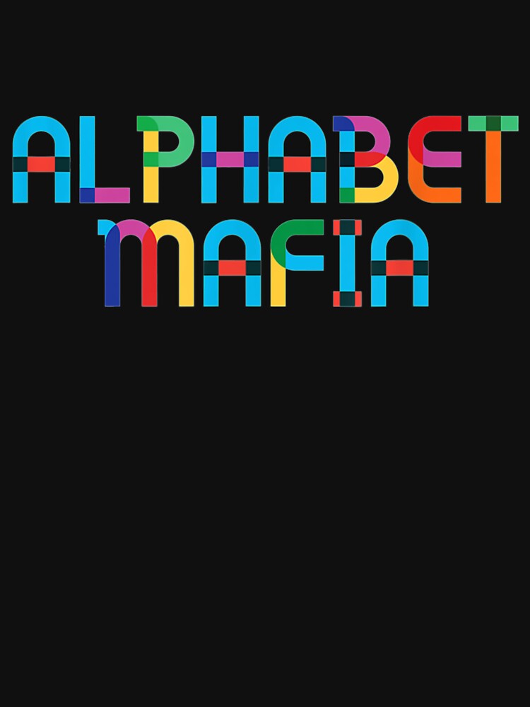 "Alphabet Mafia Pride Gay Pride" T-shirt by SickelsDelong | Redbubble