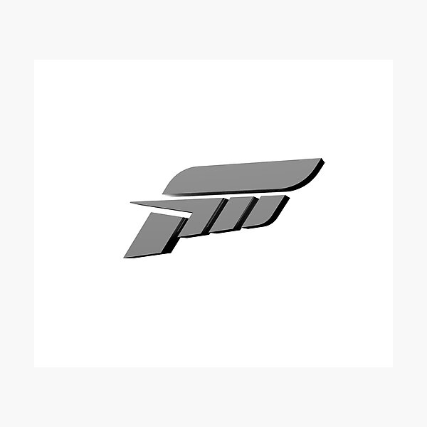"Forza 3D Logo" Photographic Print by cttdesign | Redbubble