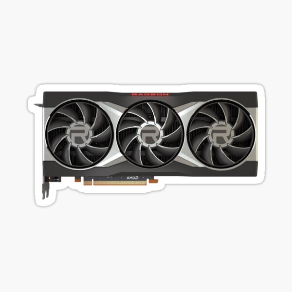 "Amd Radeon 6900xt Founders edition" Sticker by ArtxcL | Redbubble