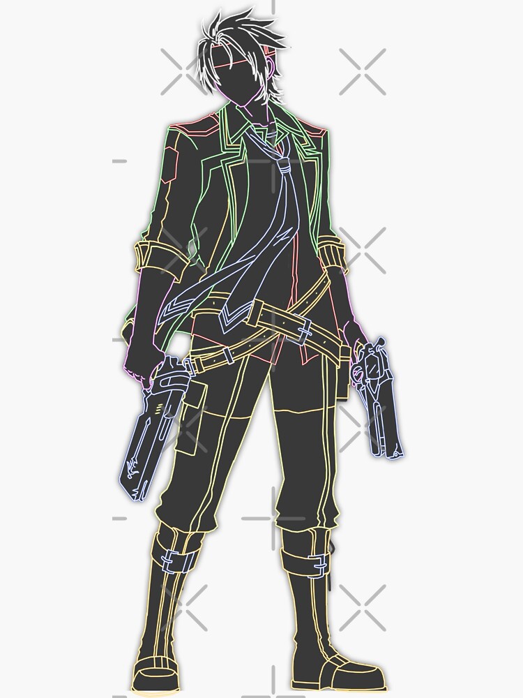 "Trails of Cold Steel Crow Armbrust 3" Sticker by danderrion | Redbubble