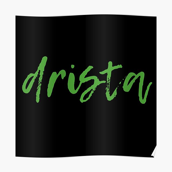 "Drista Black (Dream SMP)" Poster for Sale by artsydoodles | Redbubble