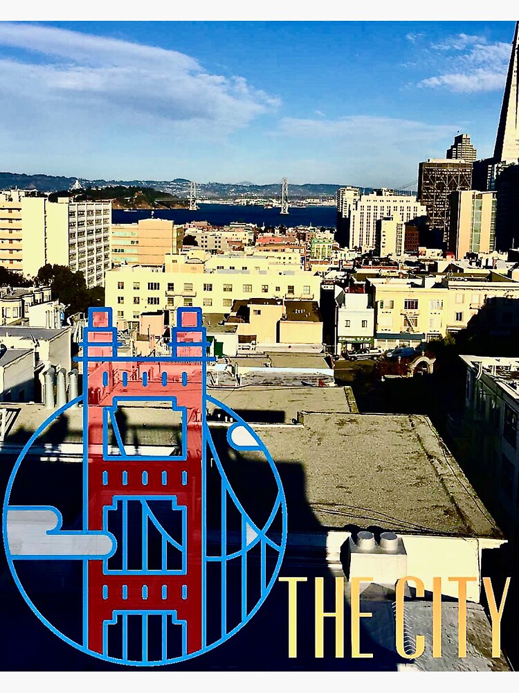 "The City" Sticker for Sale by sparetimefotos | Redbubble