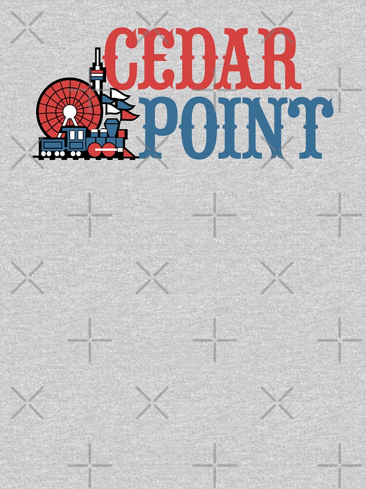 "Cedar Point Old Vintage Logo Design" T-shirt for Sale by ...