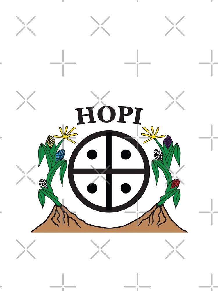"Hopi Nation Seal Flag Naatoyla with corn and Hopi Symbol HD High ...