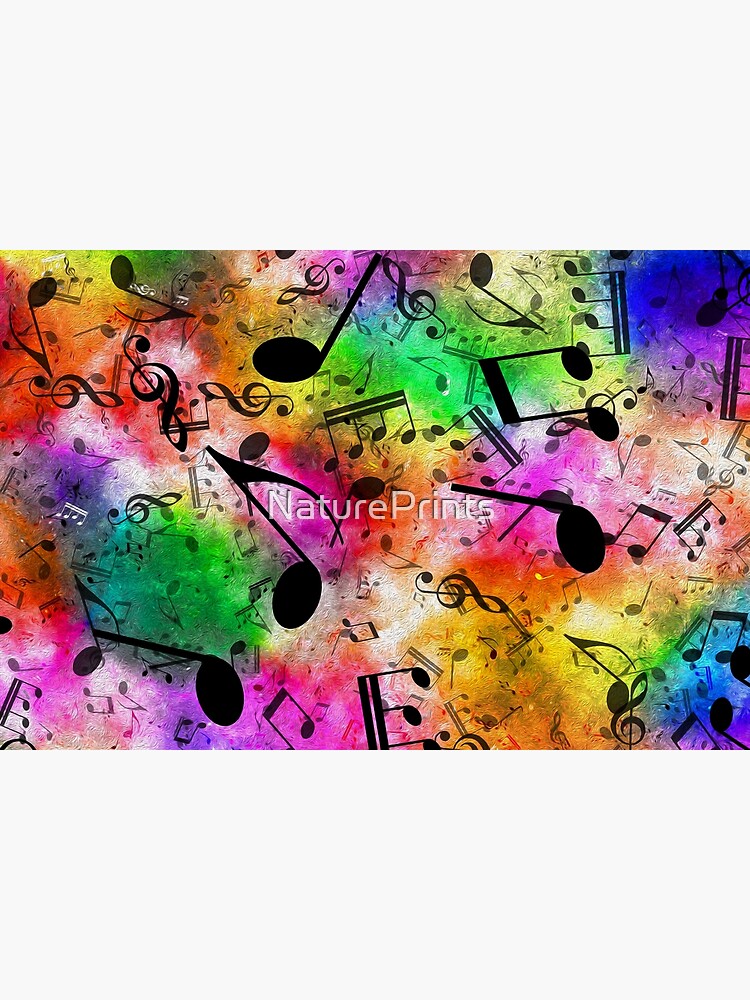 "Dancing Musical Notes " Poster by NaturePrints | Redbubble