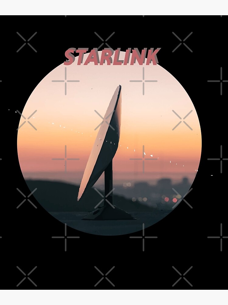 Starlink Shirt | For SpaceX | Starlink | Official Ad Asstra Premium ...