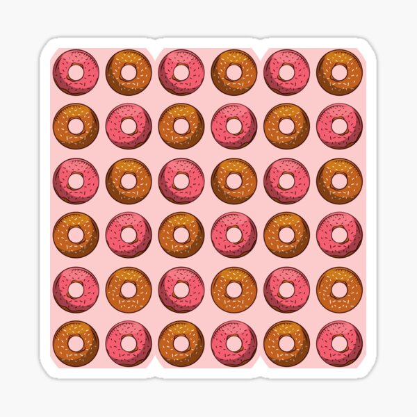 "Champ de beignet, doughnuts " Sticker by Designs1012 | Redbubble