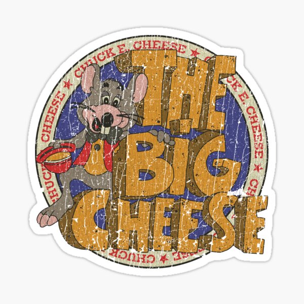 "The Big Cheese 1977" Sticker for Sale by AstroZombie6669 | Redbubble