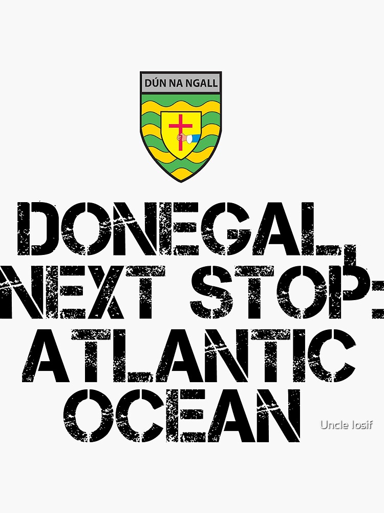 "Donegal" Sticker by CaptainRouge | Redbubble