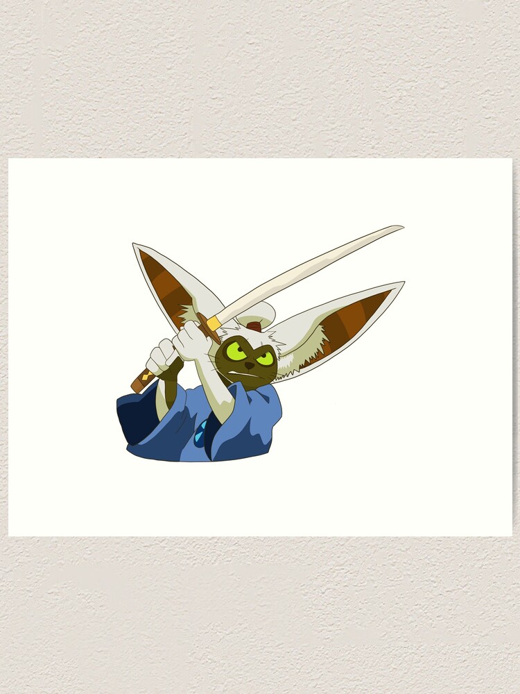 Samurai Momo” from Avatar the Last Airbender Legend of Korra" Art Print ...