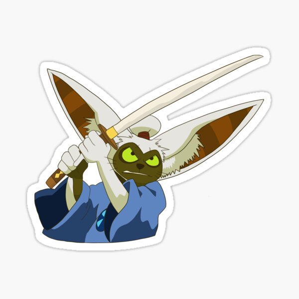 Samurai Momo” from Avatar the Last Airbender Legend of Korra" Sticker ...