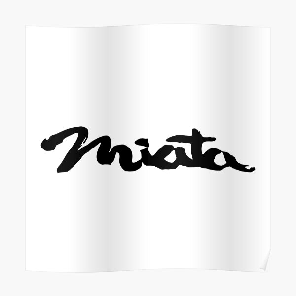 "BEST SELLER - Mazda Mx5 miata Merchandise" Poster by colioradocity ...