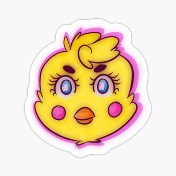 "Toy Chica" Sticker for Sale by DollarTreeDeku | Redbubble