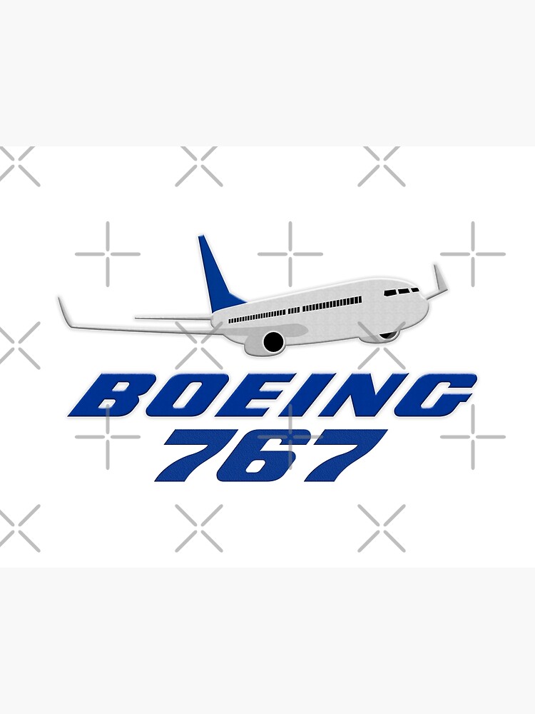 "Boeing 767" Poster by Joel-Designs | Redbubble