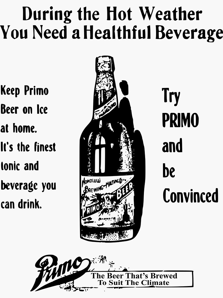 "Primo Hawaii" Sticker by parfaitd | Redbubble