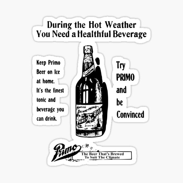 "Primo Hawaii" Sticker by parfaitd | Redbubble