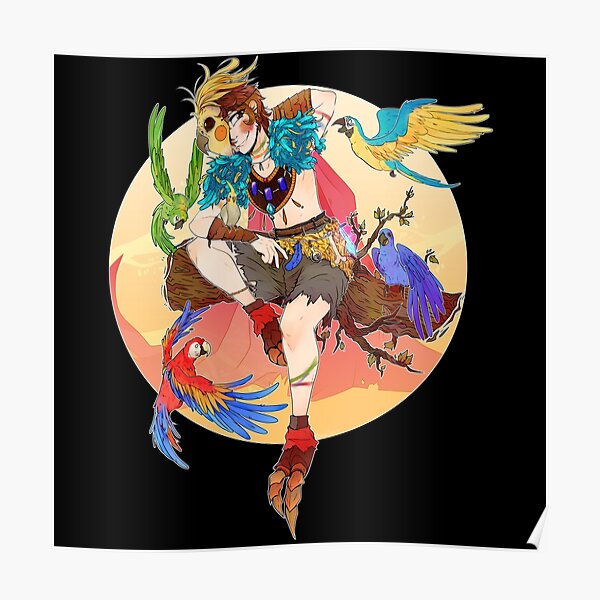 "Pesky Bird Art" Poster for Sale by omarbardisy25 | Redbubble