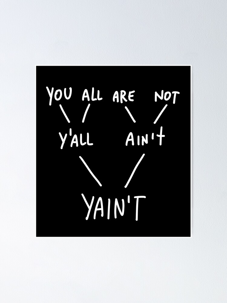 Póster «Origen del verbo Yaint - Explicación gramatical» de ...