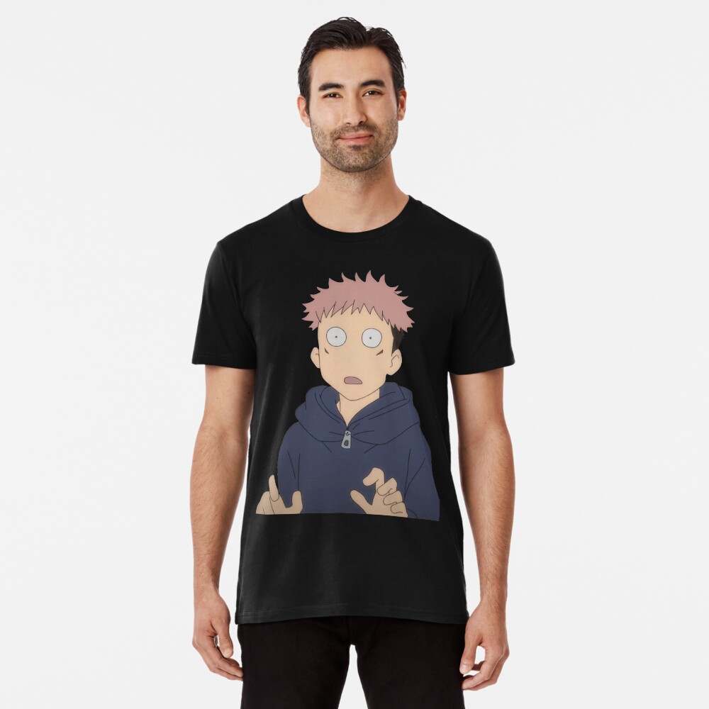 "Traumatized Itadori" Sticker for Sale by VanillaBubble | Redbubble