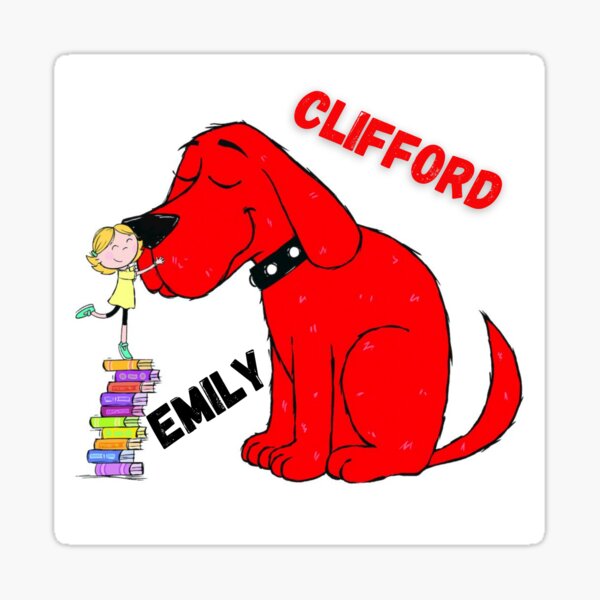 Clifford The Big Red Dog Stickers | Redbubble