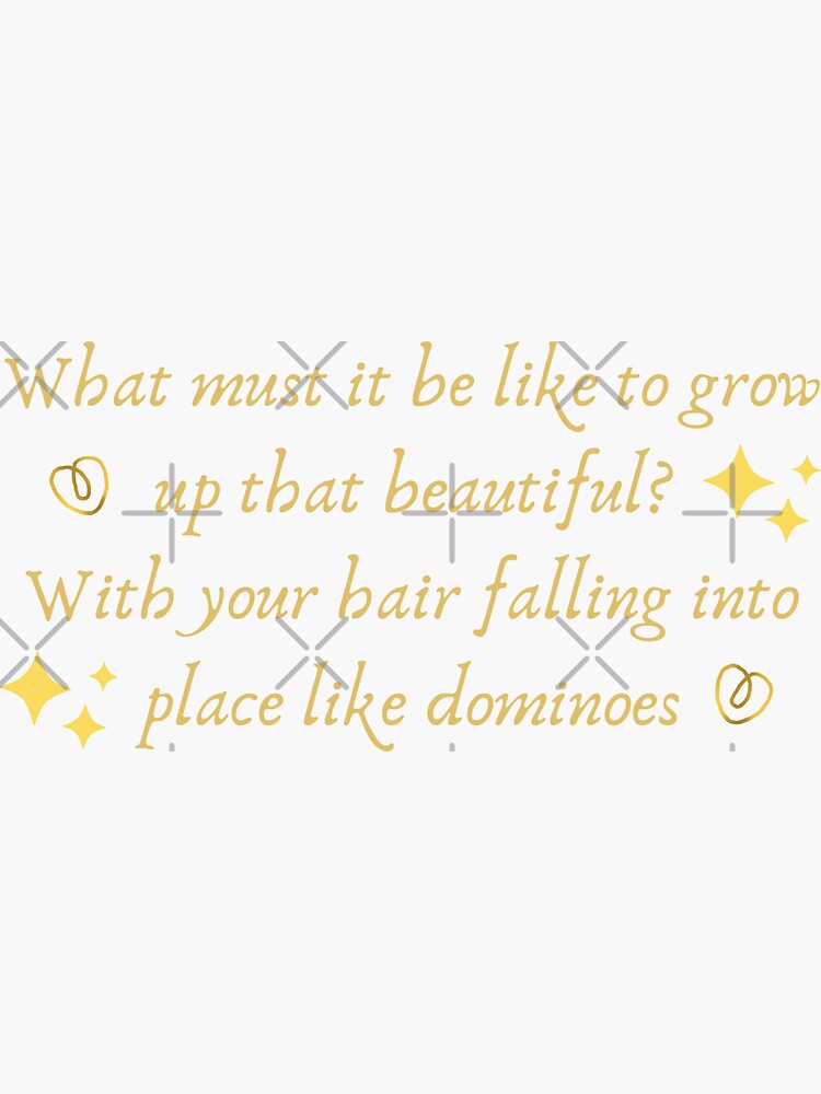 "Beautiful | Gold rush" Sticker by BloompodDesigns | Redbubble