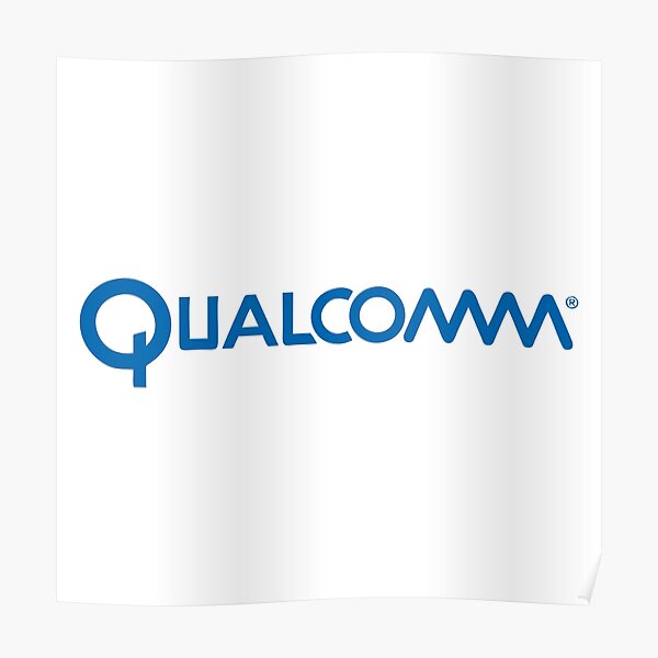Póster «MÁS VENDIDO - Mercancía con el logotipo de Qualcomm» de ...