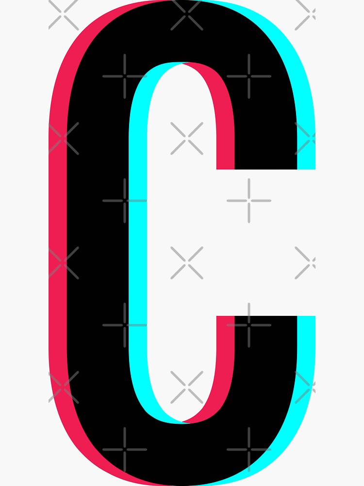 "Alphabet C Letter " Sticker for Sale by LeoTheMark | Redbubble