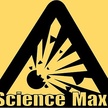 "Science Max Brand" Sticker for Sale by ScienceMax | Redbubble