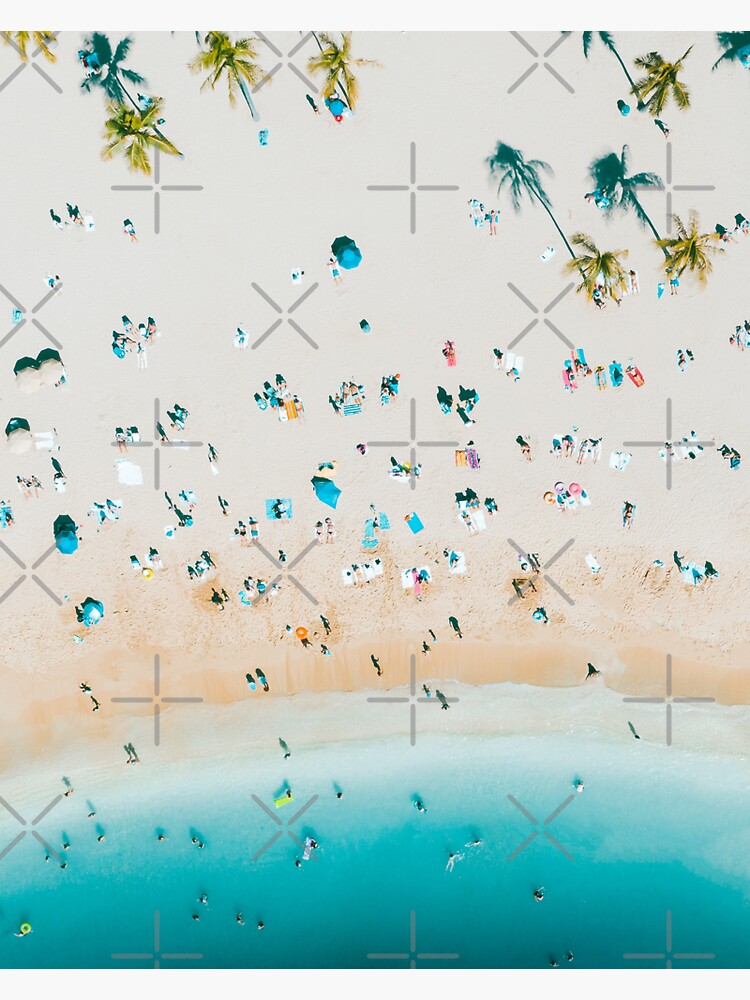 "Beach Life" Sticker for Sale by julietletters | Redbubble