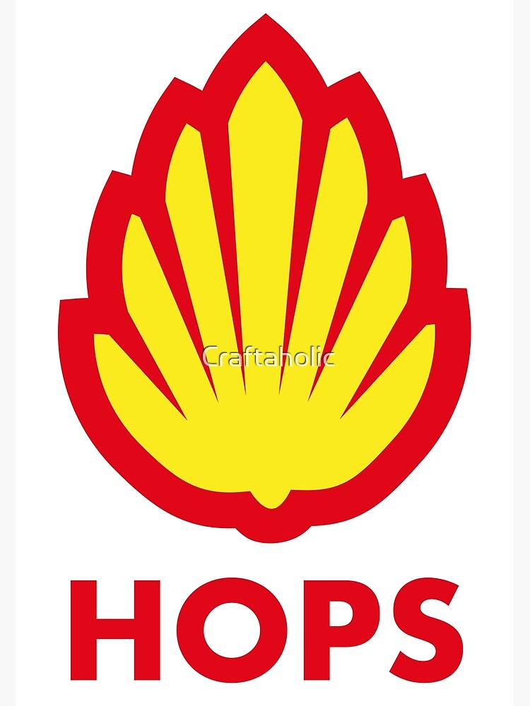 "Hops logo" Photographic Print for Sale by Craftaholic | Redbubble