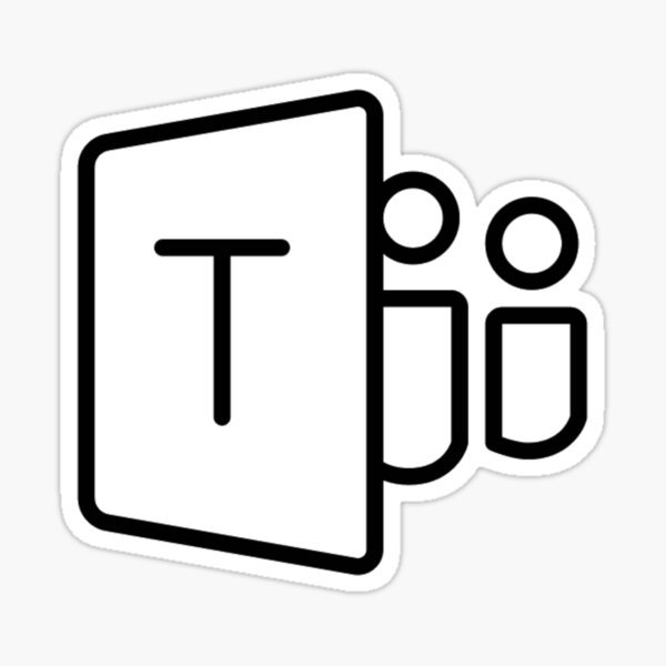 "Microsoft Teams-Logo: *" Sticker von LokmaneBrahimi | Redbubble