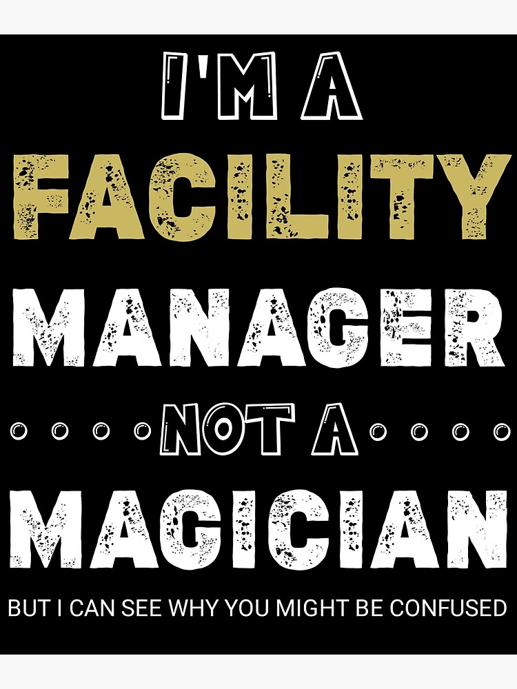 "Funny Magician Facility Manager Management Job Title,funny facilities ...