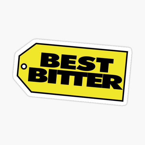 "Best Bitter logo" Sticker for Sale by Craftaholic | Redbubble