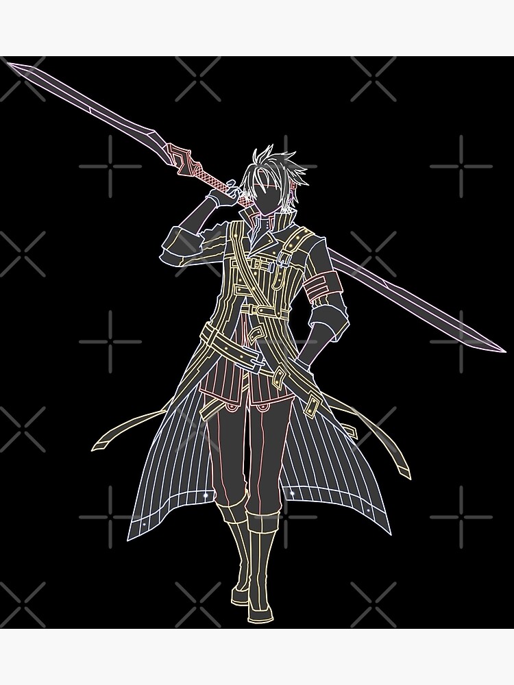 "Trails of Cold Steel Crow Heartburst 2" Art Print by danderrion ...