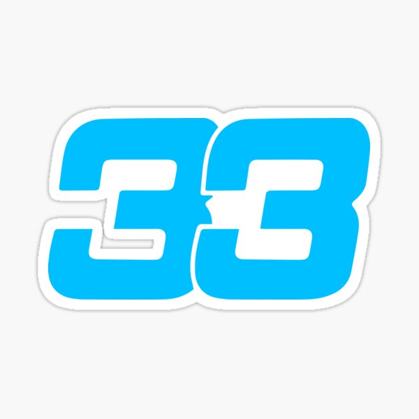 "Max Verstappen Formula 1 Number" Sticker by treasure-crafts | Redbubble