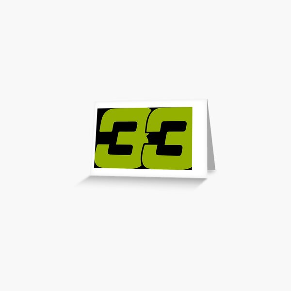 "Max Verstappen Formula 1 Number" Greeting Card for Sale by treasure ...