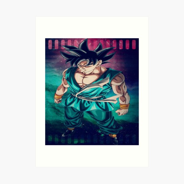 "Dragon Ball Super Goku ultra instinct final form" Art Print for Sale ...