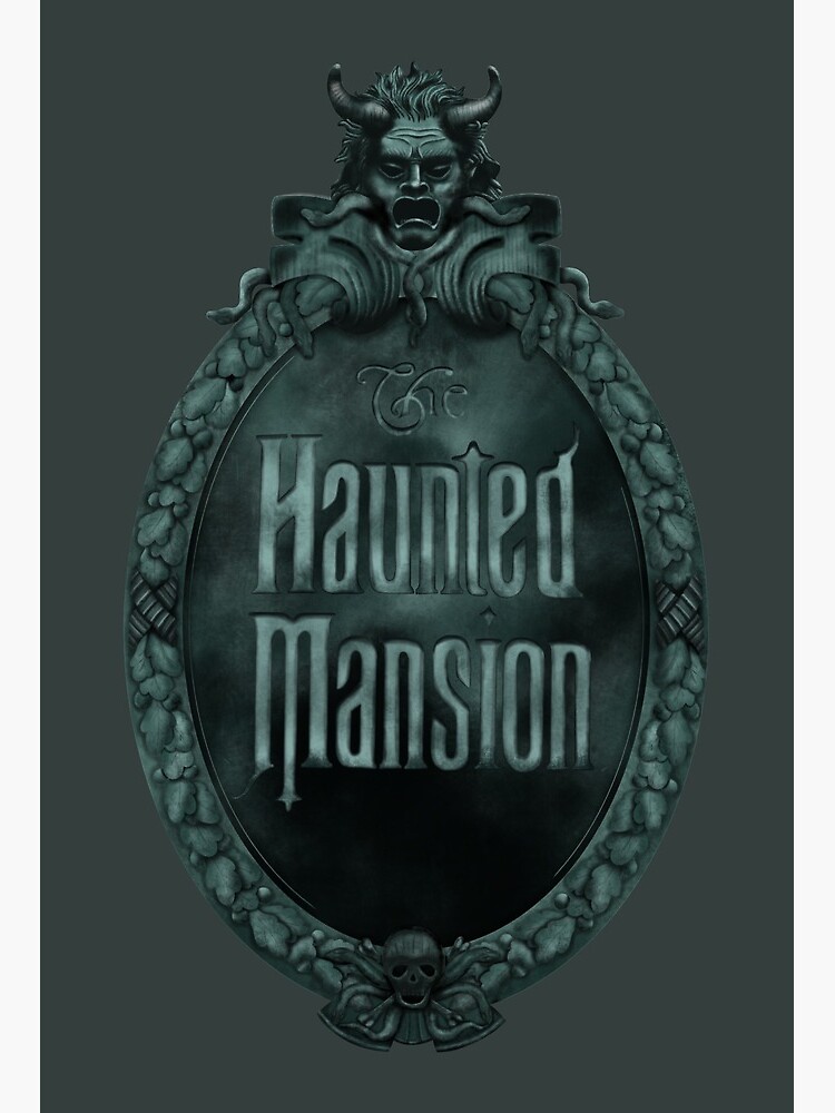 Haunted Mansion Sign Replica Of Disney's Haunted Mansion On Sale For