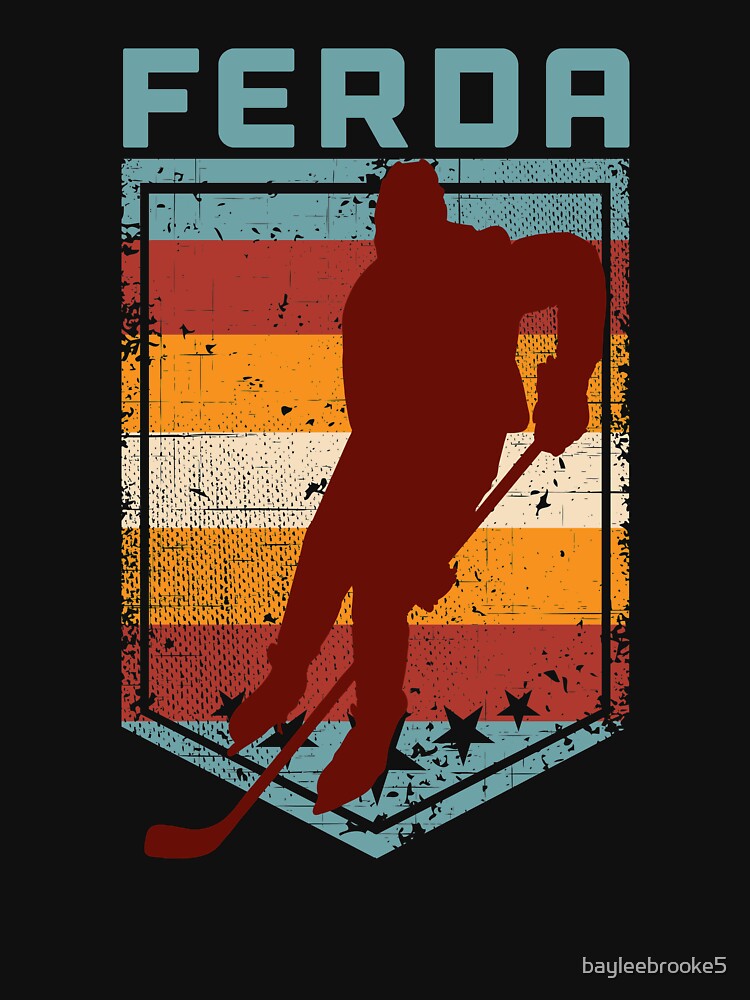 "Ferda Boys Ice Hockey" T-shirt for Sale by bayleebrooke5 | Redbubble ...