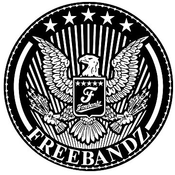 "Freebandz Logo" Sticker for Sale by Karismatik | Redbubble