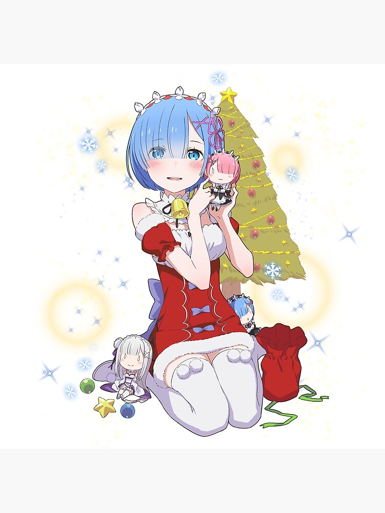 "Rem ( Christmas )" Poster by ahmedtaki | Redbubble
