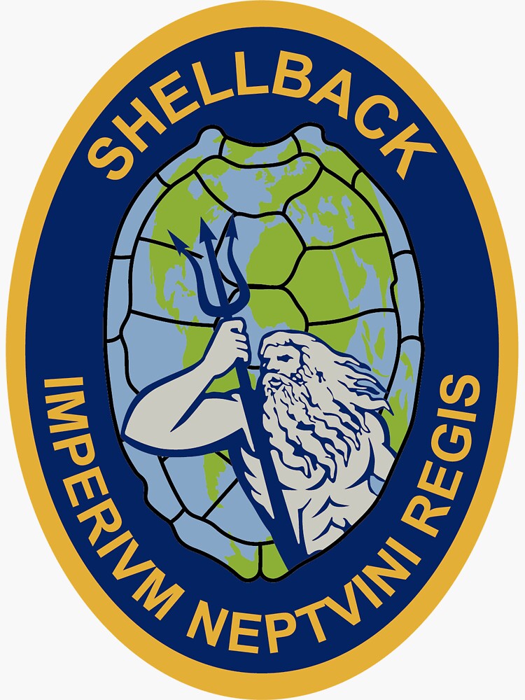 "Navy Shellback" Sticker for Sale by 8404up | Redbubble