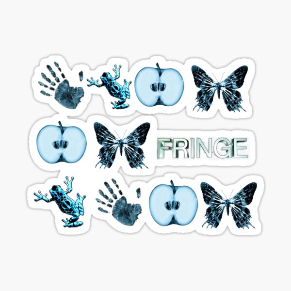 "Fringe-Symbols" Sticker for Sale by KikkaT | Redbubble
