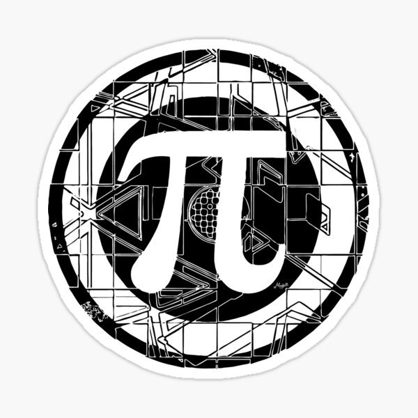 "Pi Day Pi Symbol" Sticker by PiDayWare | Redbubble