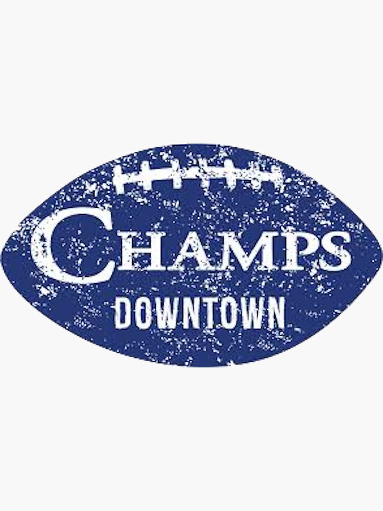 "Penn State Champs Downtown" Sticker for Sale by Griesigns | Redbubble