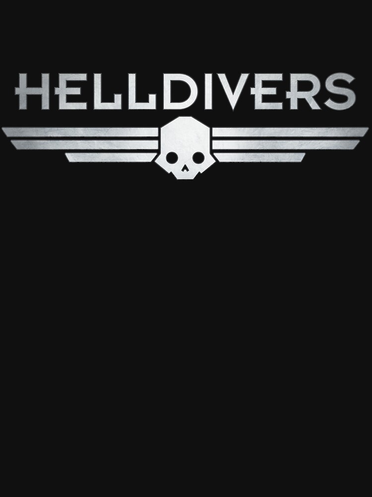 "Helldivers Logo" T-shirt for Sale by kirkdstevens | Redbubble ...
