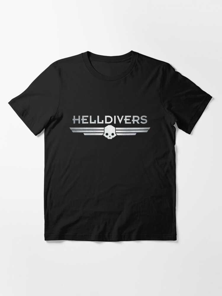 "Helldivers Logo" T-shirt for Sale by kirkdstevens | Redbubble ...