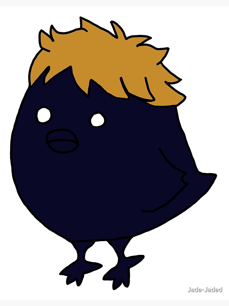 "Haikyuu Hinata Crow" Poster for Sale by Jade-Jaded | Redbubble