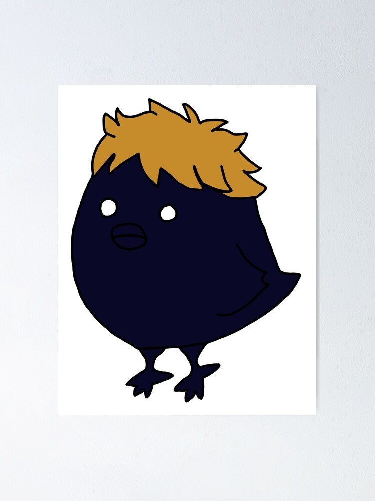 "Haikyuu Hinata Crow" Poster for Sale by Jade-Jaded | Redbubble