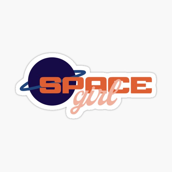 "Space Girl" Sticker for Sale by Rosemogo | Redbubble
